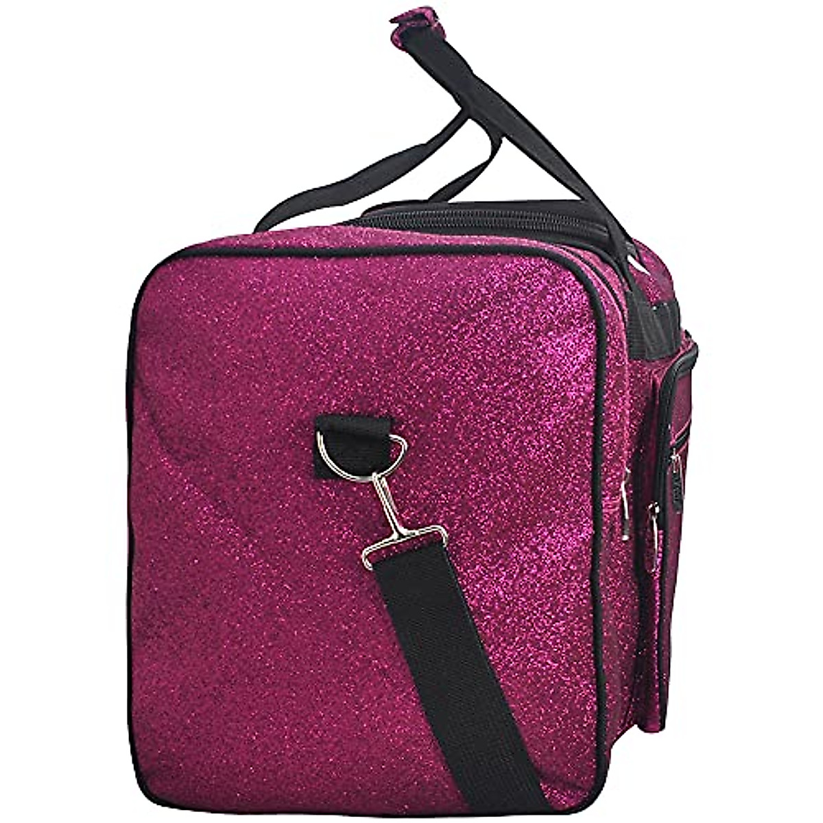 NGIL Canvas 23" inch Duffle Bag (Hot Pink Glitter)