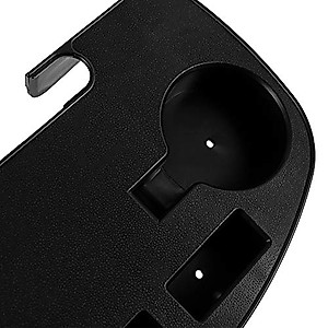 2PCS Chair Tray, Cup Holder for Chair Large Utility Clip On Chair Table/Tray for Carrying Phone/iPad/Water Cups/Books/Snack Tray