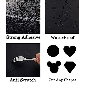 Leather Repair Patch for Couches 17X55inch Large Self-Adhesive refinisher cuttable reupholster Tape Patches kit for Couch Car Seats Furniture Sofa Vinyl Chairs Shoes Fabric Fix(Dark Brown, 17x55 inch)