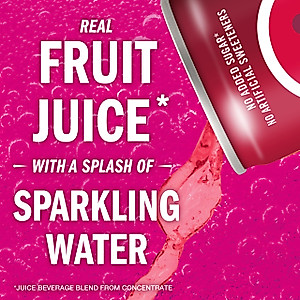Izze Sparkling Juice, Pomegranate, 8.4 Fl Oz (Pack of 24)