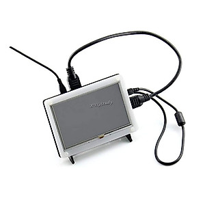 5 inch HDMI Touch LCD Display (B) with Bicolor Case Supports mini PC including Raspberry Pi 4 3 2 Model B B+ Banana Pi Pro BeagleBone Black @XYGStudy