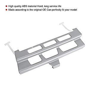 KIMISS ABS Tow Hook Cove,Front Bumper Tow Hook Plug Fit for Mercedes Benz E‑Class W124 E300 E320 E420 E500,1248800105