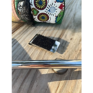 Glove Caddy® Golf Glove Holder - Stainless Steel Hook and Loop Money Clip - Golf Accessory for Men and Women