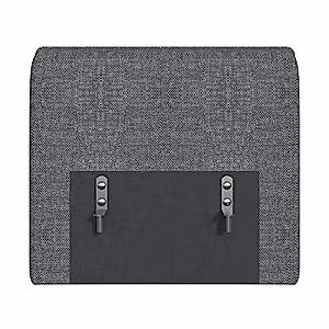 LLappuil Backrest Frame with 2 Hardware Buckles for Modular Sofa, Black