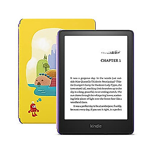 Kindle Paperwhite Kids (16 GB) – Made for reading - access thousands of books with Amazon Kids+, 2-year worry-free guarantee