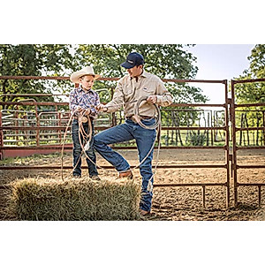 Wrangler Premium Performance Cowboy Cut Comfort Wicking Regular Fit Jean, Vintage Stone, 40X32