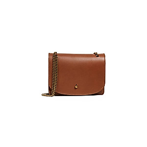 Madewell Women's The Chain Cross Body Bag, English Saddle, Tan, Brown, One Size