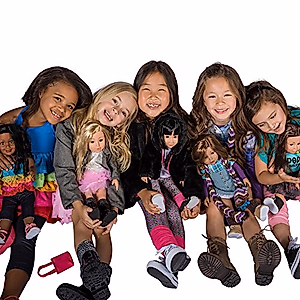 Adora Fun, Amazing Sweet Girls - Ava! 18” Amazon Exclusive Play Doll in Soft Vinyl, Perfect Dressing and Styling Outfit Changeable with Other Amazing Girl Dolls