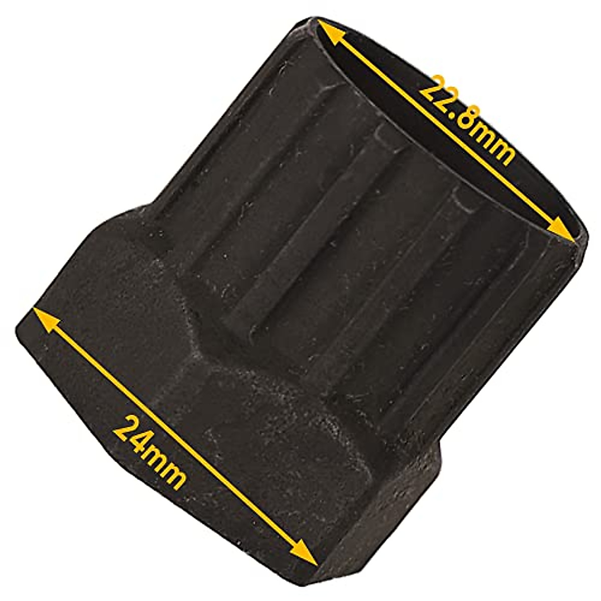 BIKEHAND Bike Bicycle Compatible with Shimano Freewheel and Cassette Install Removal Tool Fits 12-Spline 22.6mm Tool Fittings - NOT Compatible with Sram XD Drive System