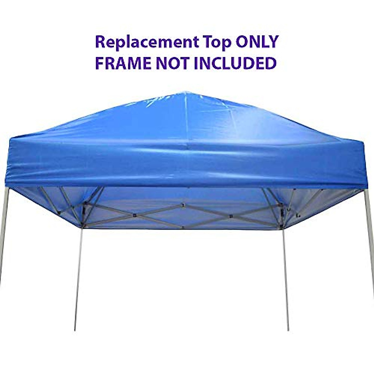 IMPACT CANOPY 021400003 Impact Quest, Fits 10' x 10' Slant Leg Pop Up, Blue Replacement Canopy Top