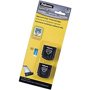 SafeCut Rotary Trimmer Blade Kit, Straight, 2/Pack