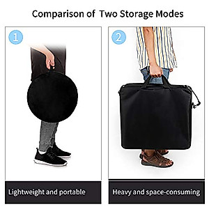 LTRINGYS Photo Studio Light Box 24''x24'' with LED Lights, Collapsible Photography Photo Background Shooting Tents with 4 Photo Backdrops(Black, White, Blue ,Green) 5500K US Plug