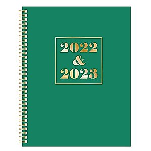 Office Depot® Brand Fashion Weekly/Monthly Academic Planner, 8-1/2" x 11", Bold Joy, July 2022 to June 2023, ODD-0606