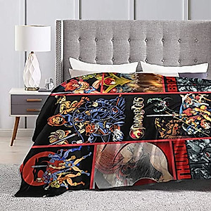 ainehania Throw Blanket Ultra Soft Velvet Blanket Lightweight Bed Blanket Quilt Durable Home Decor Fleece Blanket Sofa Blanket Luxurious Carpet, Black, 50''x40''