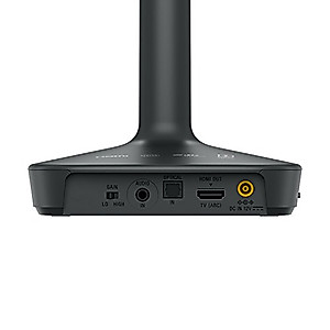 Sony L600 Wireless Digital Surround Dolby Audio Sound Overhead Headphones for Watching TV (WH-L600), Black, 2.1