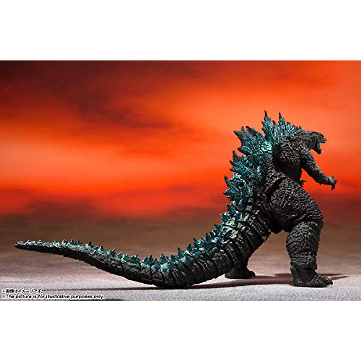 TAMASHII NATIONS - Godzilla Vs. Kong - Godzilla from Movie Godzilla VS. Kong (2021), Bandai Spirits S.H.MonsterArts Action Figure