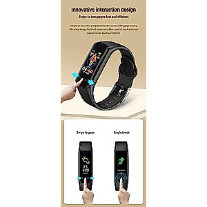 Mini Blood Sugar Monitor Watch, Painless Non-invasive Blood Glucose Smart Watch, Fitness Tracker with 24/7 Heart Rate Sleep Blood Oxygen Pressure Tracking Sport Watch for Men Women (Purple)