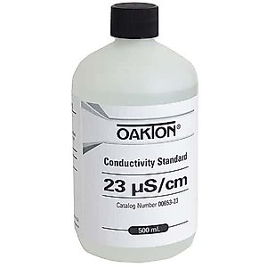 Oakton AO-00653-23 Oakton Conductivity and TDS Standard, 23 Μs; 500 mL