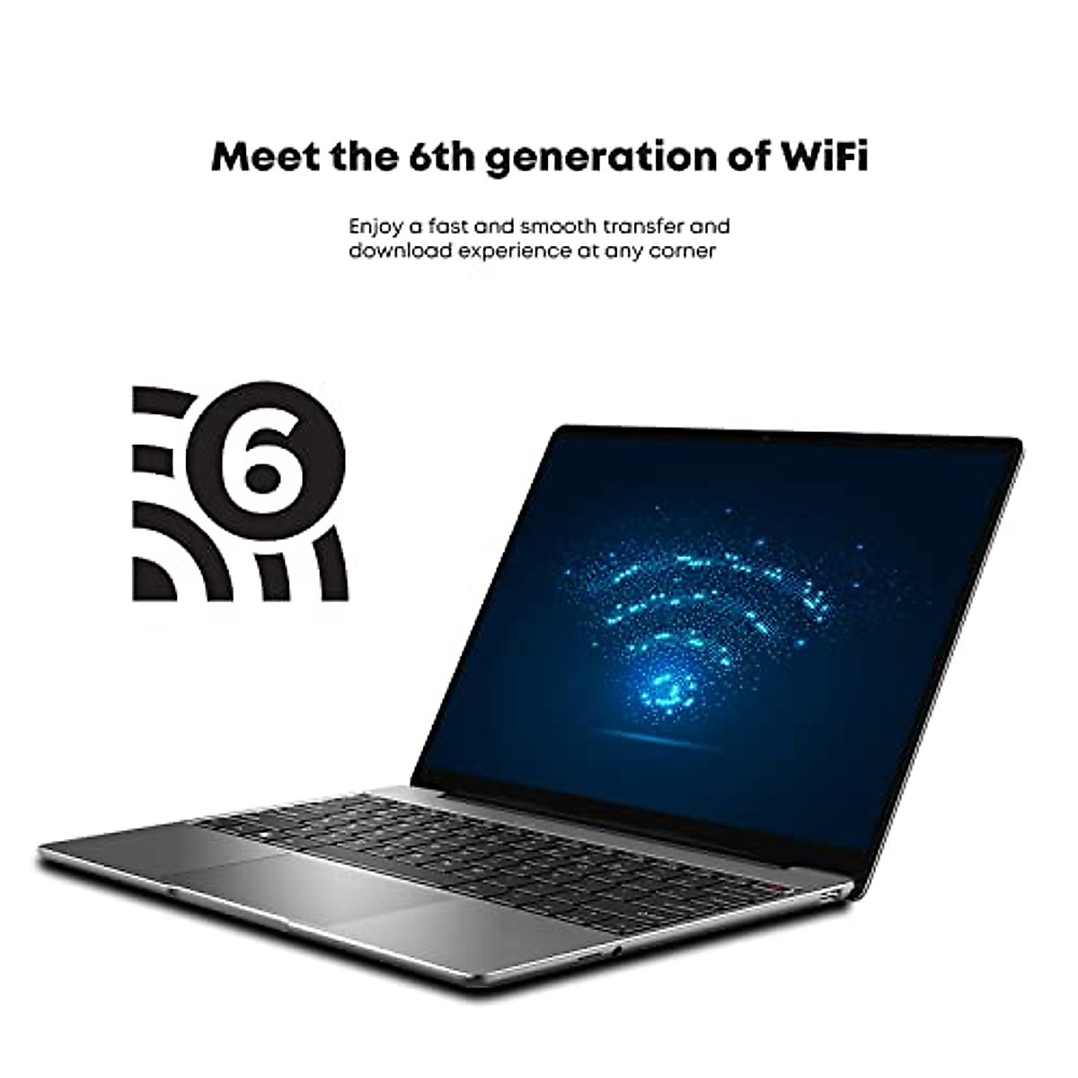 CHUWI Windows 11 Laptop with 8GB RAM 256GB SSD, 14 inch 2K IPS Display, Intel N5100 Quad core Processor, WiFi 6, Backlit Keyboard, USB-C, Ultra Thin and Light Notebook Computer (GemiBook Pro)