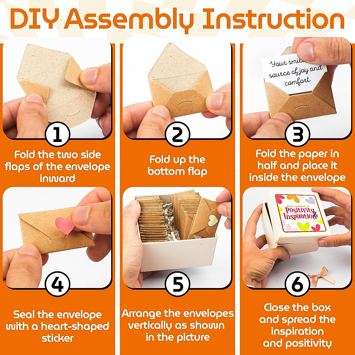 STOFINITY Positive Affirmation Cards for Women - Daily Inspirational Cards With Envelopes, Mini Encouragement Cards, Motivational Cards For Women, Appreciation Cards For Students,Lunch Positive Notes