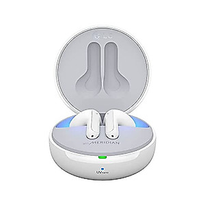 LG TONEFN7UV Tone Free Active Noise Cancellation Wireless Earbuds w/Meridian Audio