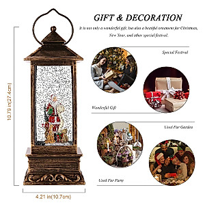 Christmas Decorations Christmas Snow Globe Christmas Lanterns Christmas Globe Home Decor Christmas Day Gifts Christmas Table Decoration Christmas Decorations Indoor