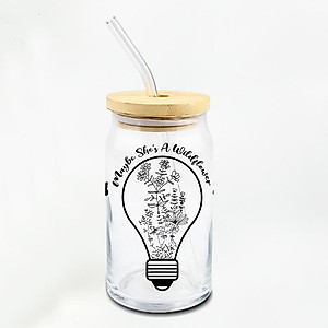 Flower UV DTF Transfer Sticker Waterproof UV DTF Cup Wrap Rub on Transfer Stickers Decals for Glass Cups Coffee Cup Crafting Furniture Iron-on Transfers