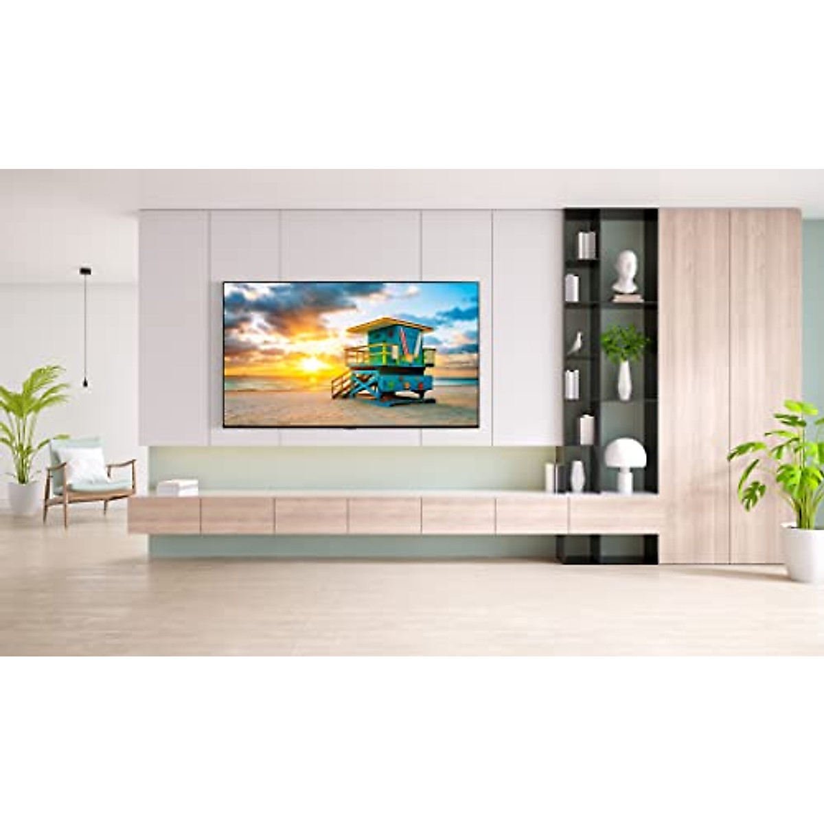 LG 55-Inch Class QNED85 Series Alexa Built-in 4K Smart TV, 120Hz Refresh Rate, AI-Powered 4K, Dolby Vision IQ and Dolby Atmos, WiSA Ready, Cloud Gaming (55QNED85UQA, 2022)