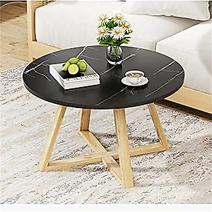 Nordic Living Room Countertop Marble Design Coffee TableSmall Apartment Creative Round Small Table (D 35 * 35 * 15Cm)