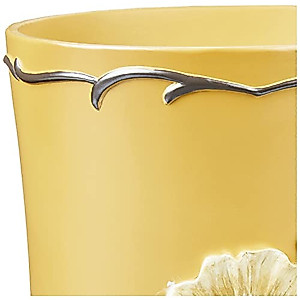 Popular Bath Poppy Fields, Waste Basket, Pastel Moss