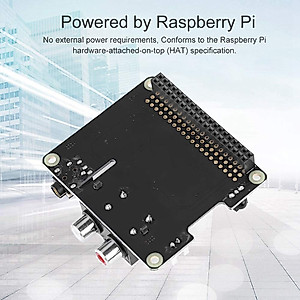 Cuifati Expansion Board for Raspberry Pi,3 Model B / 2B /B+/A+/, fosa PiFi/DAC+/HiFi/Full-HD Audio Expansion Board for Raspberry Pi Zero W, Support Volumio RuneAudio OSMC XMBC(Kodi) MOODE