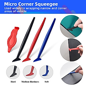 Zanch Vinyl Wrap Tool Kit,Complete Tools for Automotive Vinyl Wrap Film Installation - Deluxe 45pcs Includes Blue Heat Gun