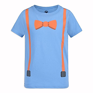 Blippi Boys 2 Piece Short Sleeve T-Shirt and Pants Set for Toddler and Big Kids
