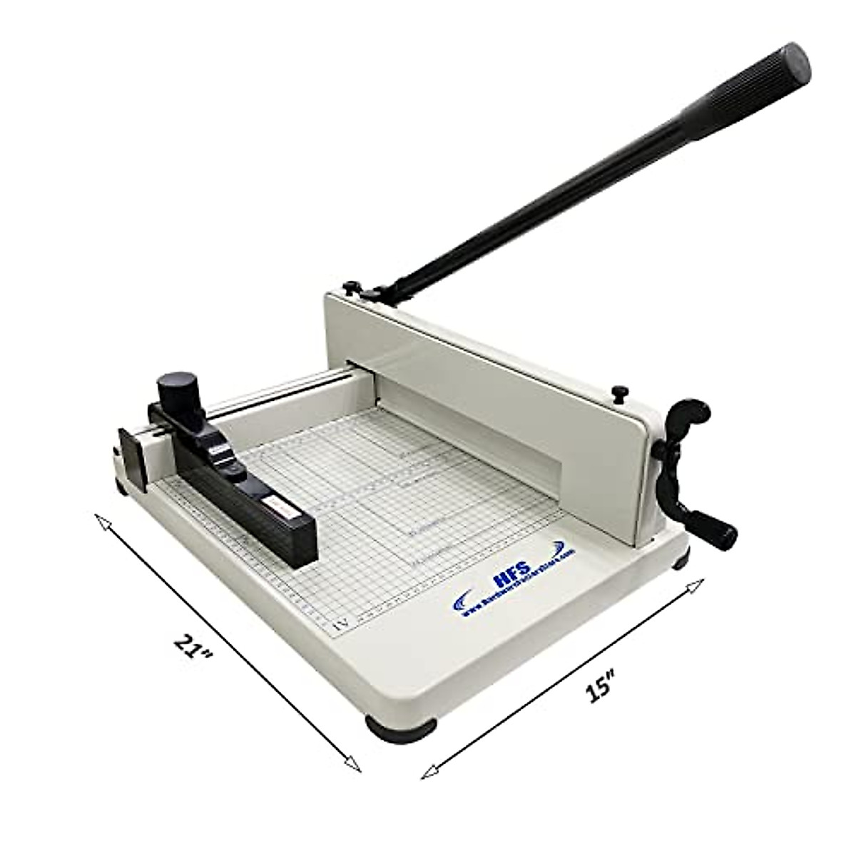 HFS (R) Heavy Duty Guillotine Paper Cutter -12'' (12'' Paper Cutter)