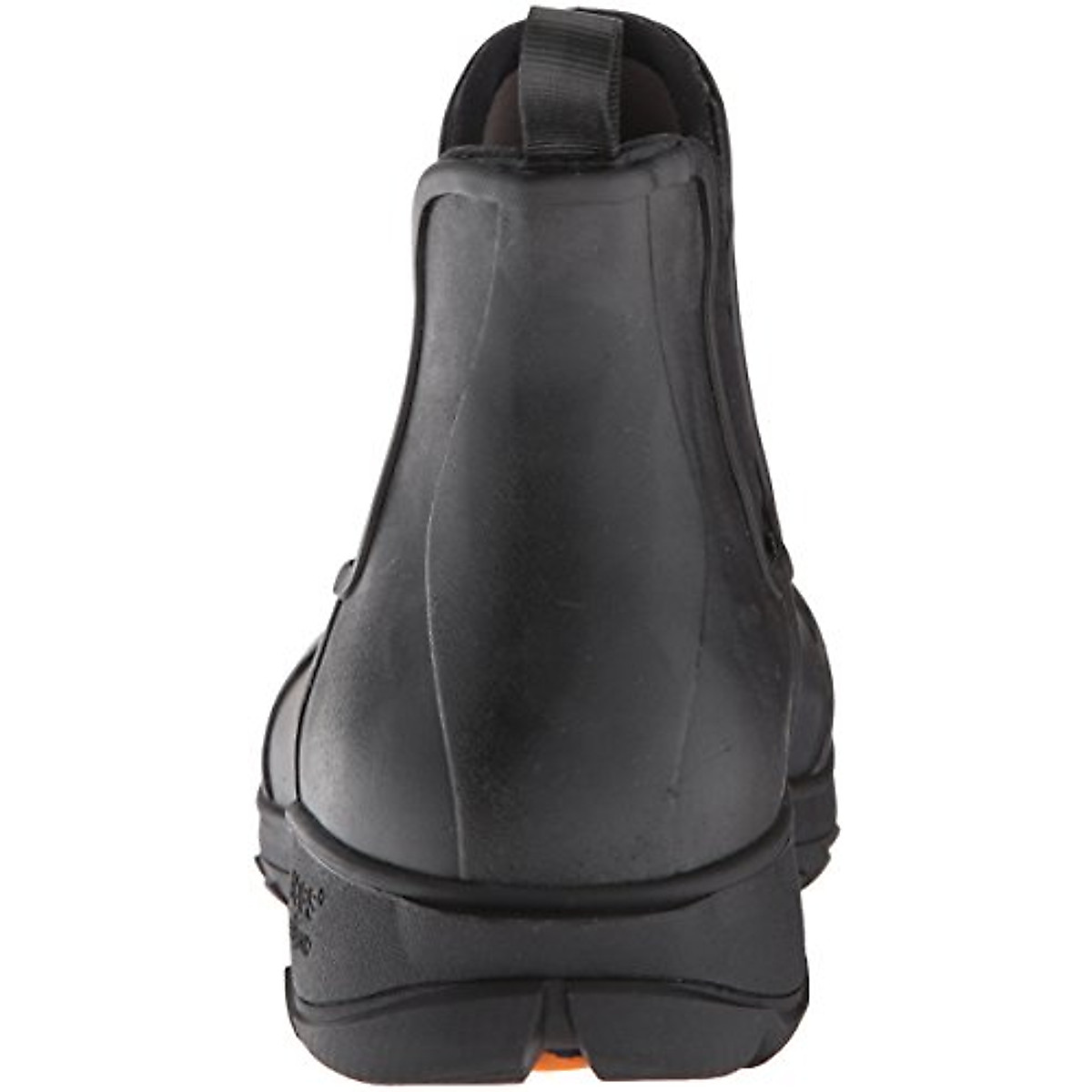 Bogs Men's Sauvie Slip On Low Height Chukka Waterproof Rain Boot, Black, 12