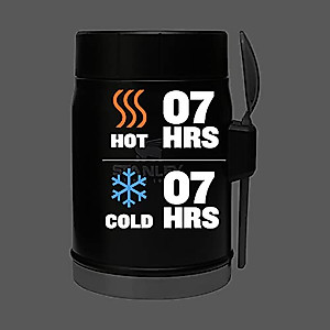 Stanley 10-09146-003 The Heritage Vacuum Food Jar Matte Black 14OZ / .4L