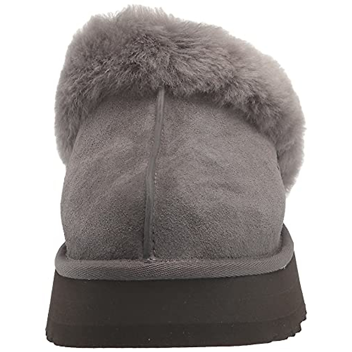 UGG Women's Disquette Slipper, Charcoal, 8