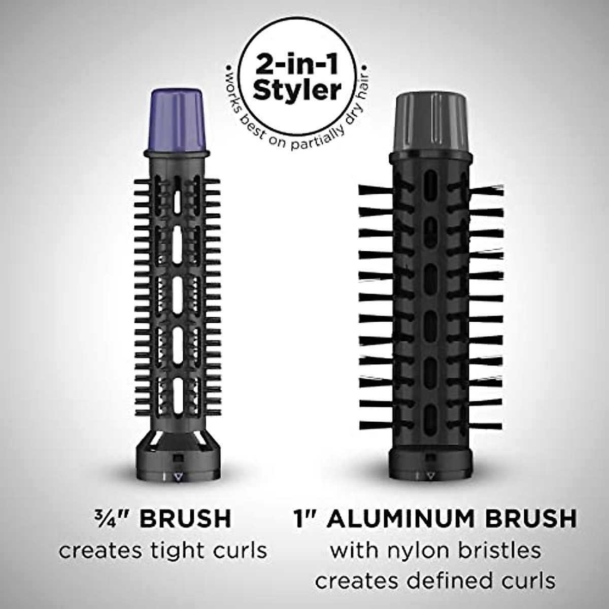 Conair 2-in-1 Hot Air Styling Curl Brush