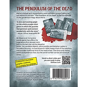 COILEDSPRING 50 Clues | 50 Clues - Part 1: The Pendulm of The Dead | Puzzle Escape Game | Ages 16+ | 1-5 Players | 90 Minutes Playing Time
