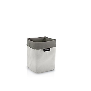Blomus Reversible Storage Basket-Sand-Anthracite-Lg
