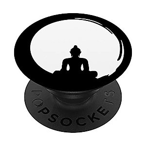 Enso Zen Circle Buddha Meditation Awareness Spirituality OM PopSockets Swappable PopGrip