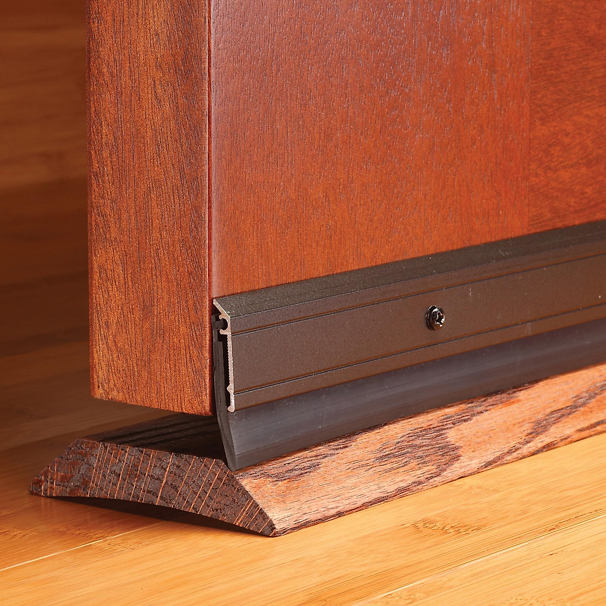 M-D Building Products 68254 1-1/4-Inch EPDM 36-Inch DB006 Commercial Grade Door Sweep, Brown/Marron