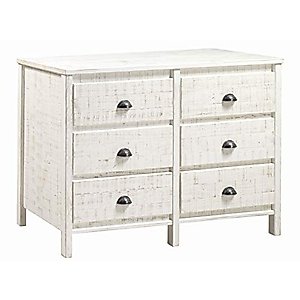 Camaflexi Baja Dresser, 6 Drawer, White