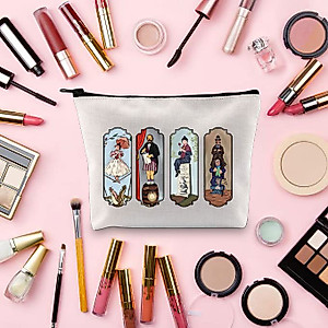 TOBGBE Funny Haunted Horror Mansion Role Inspired Makeup Bag Mansion Lover Gifts Horror Fan Gift Halloween Theme Gift (Dear Beloved)