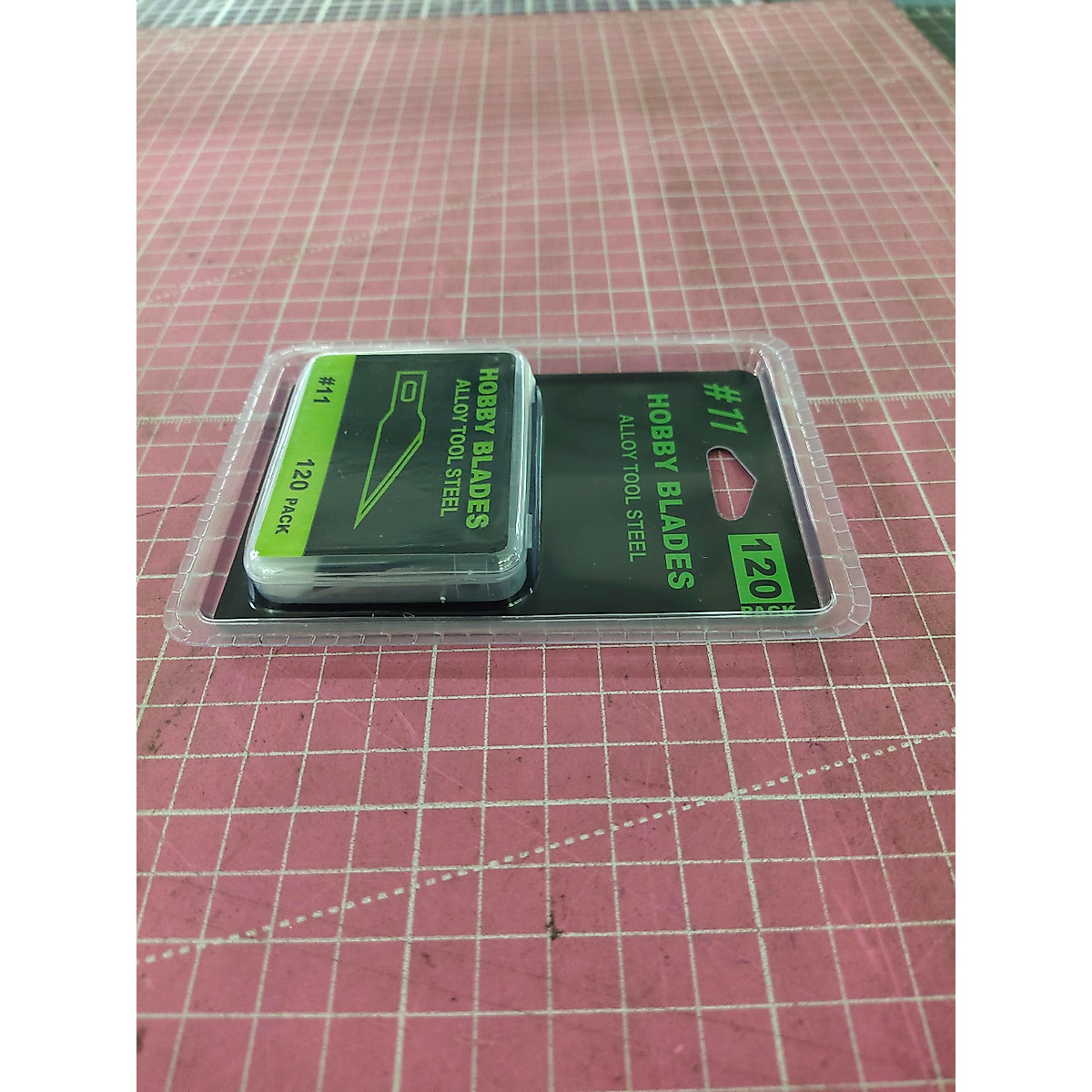 Headley Tools #11 Hobby Knife Blades(Pack of 120),Art Blades Cutting Tool with Storage Case for Craft, Hobby, Scrapbooking, Stencil