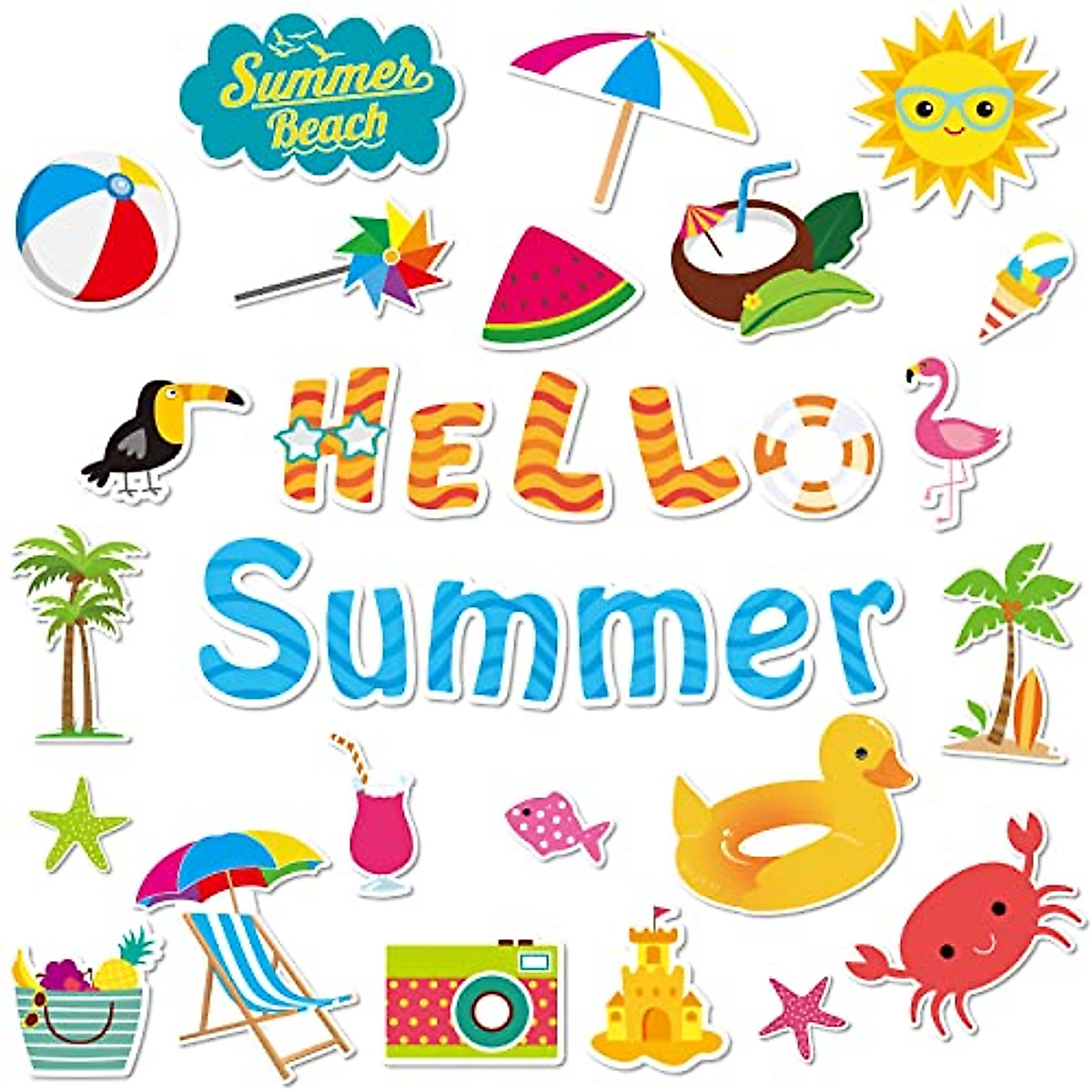 Hello Summer Sunflower Classroom Decorations - Brighten Your Space