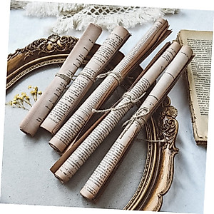 Homoyoyo Vintage Old Newspaper Scrapbooking Newspaper Adult Artistic Photography Newspaper Decoration for Home Decorative Newspaper Photo Newspaper Retro Newspapers Decorations Aldult Child