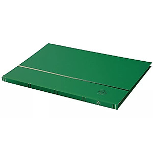 Lighthouse Hardcover Stamp Album Stockbook with 16 Black Pages, Green, LS4/8