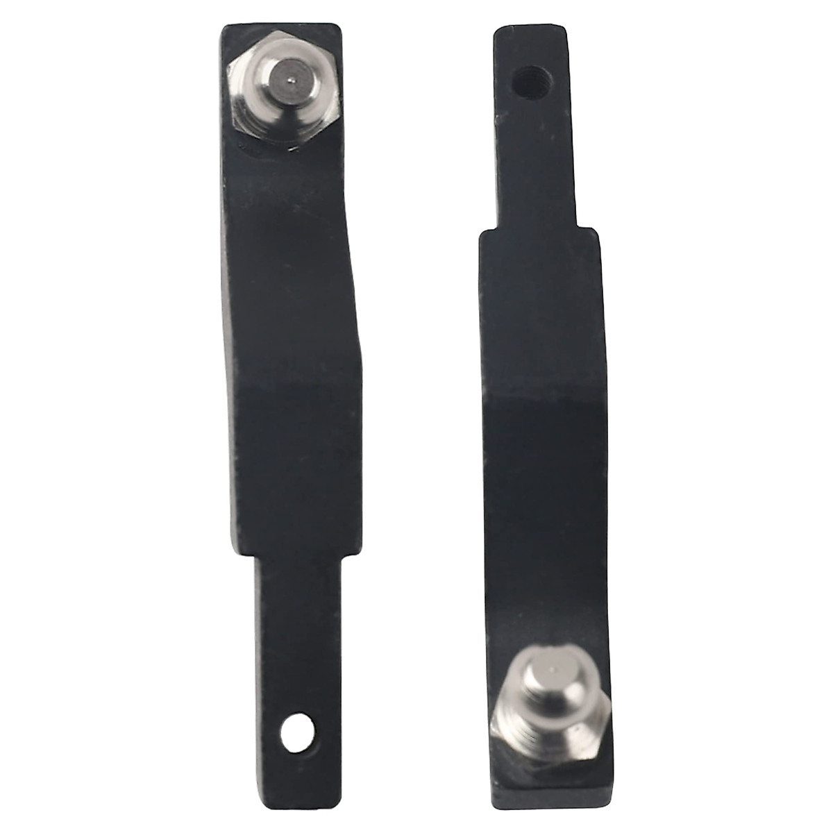 2PCS HIRCQOO 1/10 RC Decorations Accessories Metal Tow Trailer Drop Hitch Receiver Compatible with Traxxas TRX-4 Tamiya CC01 Axial SCX10 D90 Redcat HSP 90046 D110 1/10 RC Crawler