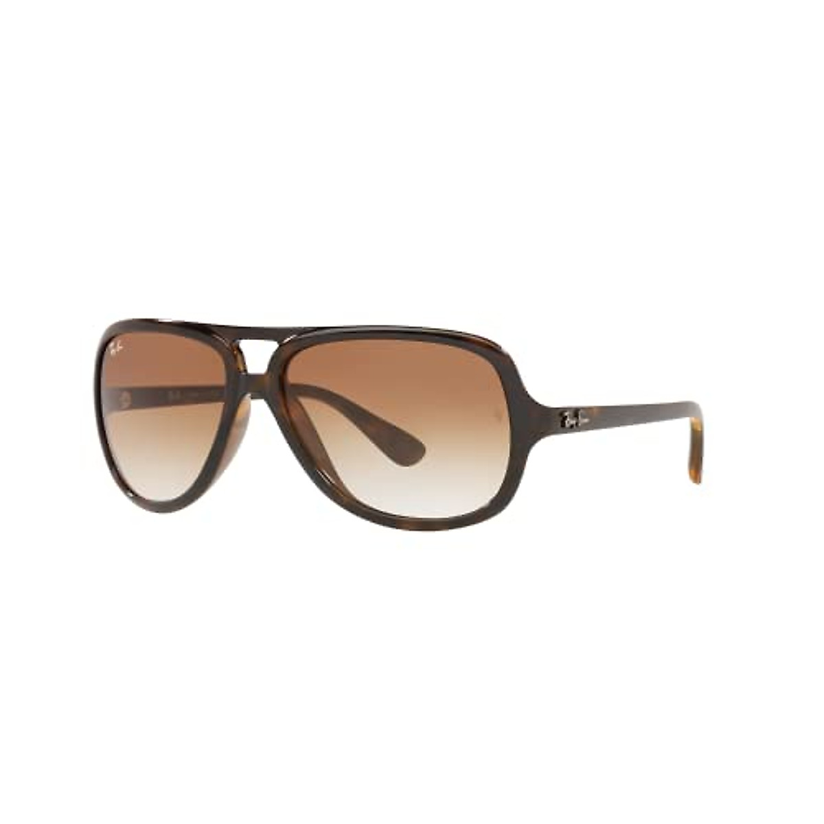 Ray-Ban Sunglasses Tortoise Frame, Brown Lenses, 59MM